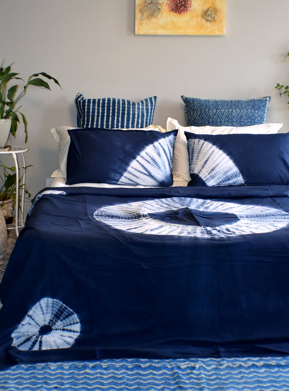 Mandala Hand Tie and Dyed Doona Cover Set – Adore India